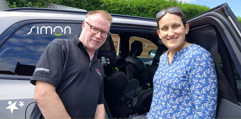 First SIMON Car Seat Assessment | Smirthwaite